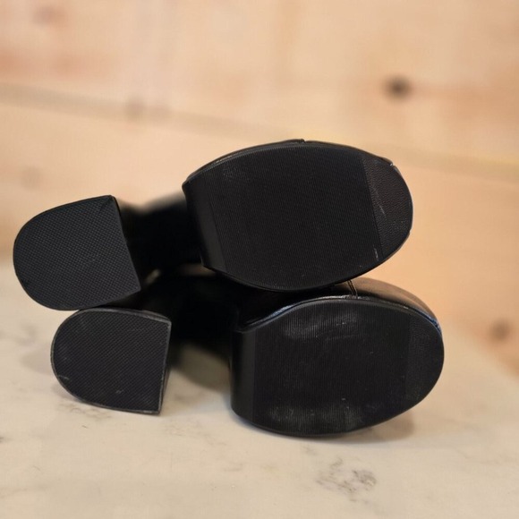 Killstar | Shoes | Killstar Boot Platform Heel Womens Goth Lace Up Faux ...